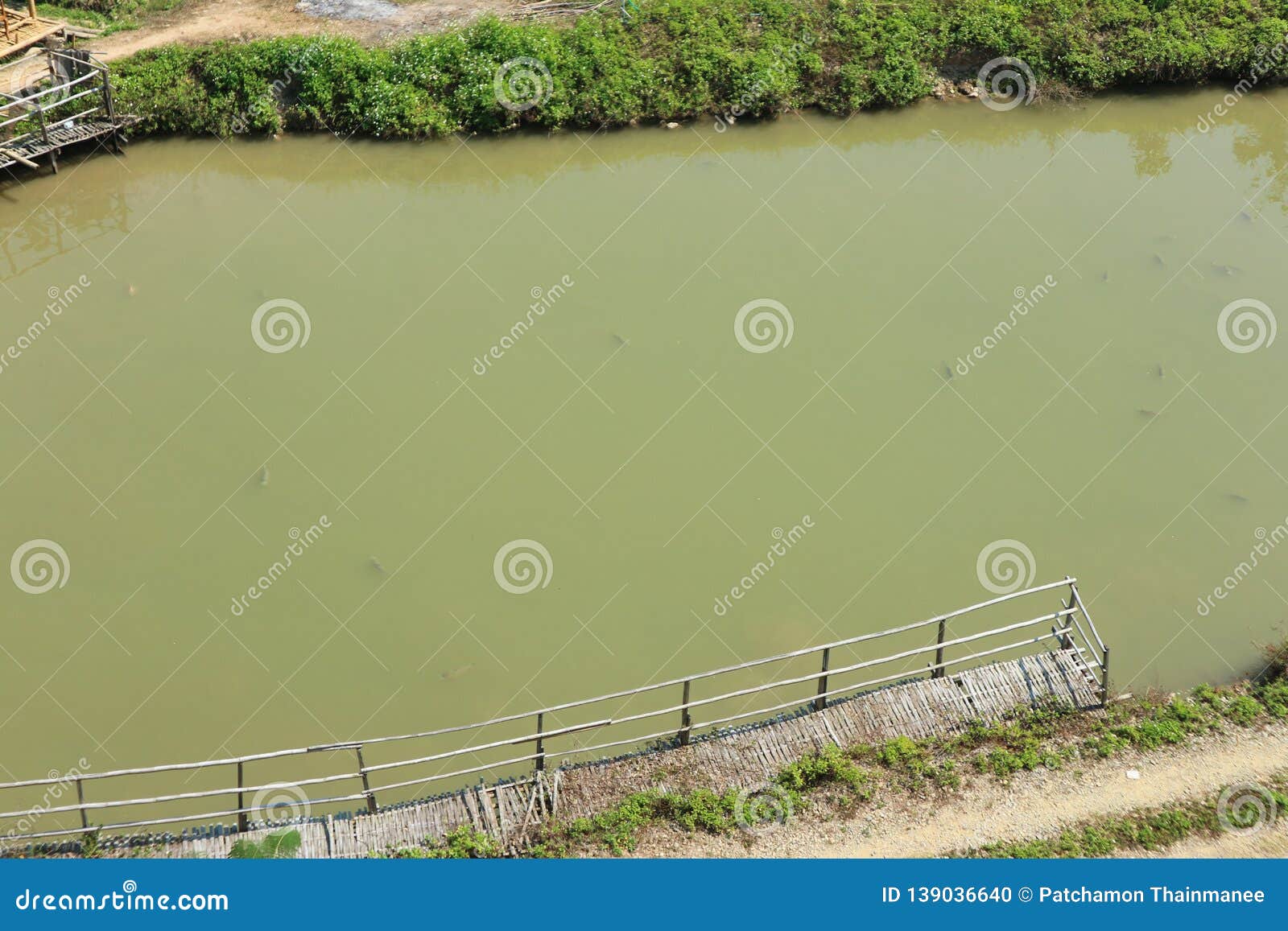 Small Rivers in Rural Asian Style Stock Photo - Image of rivers, rural ...