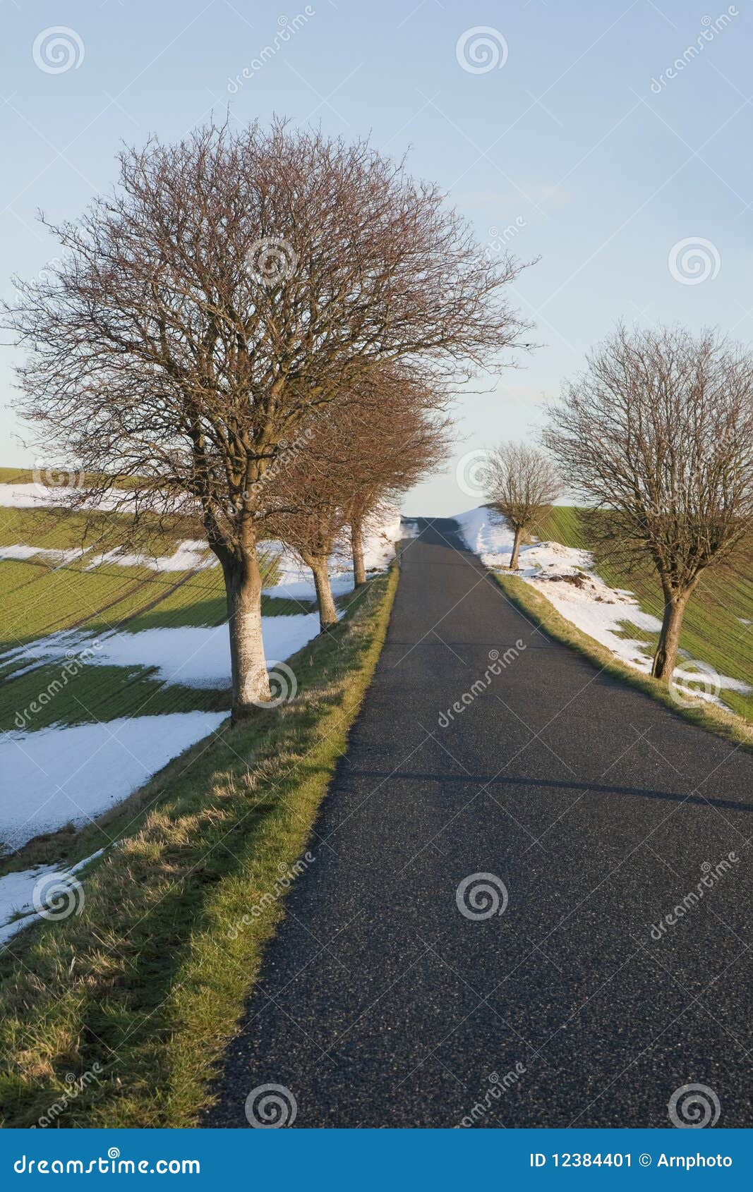 Small Road stock image. Image of crop, front, sunset - 12384401