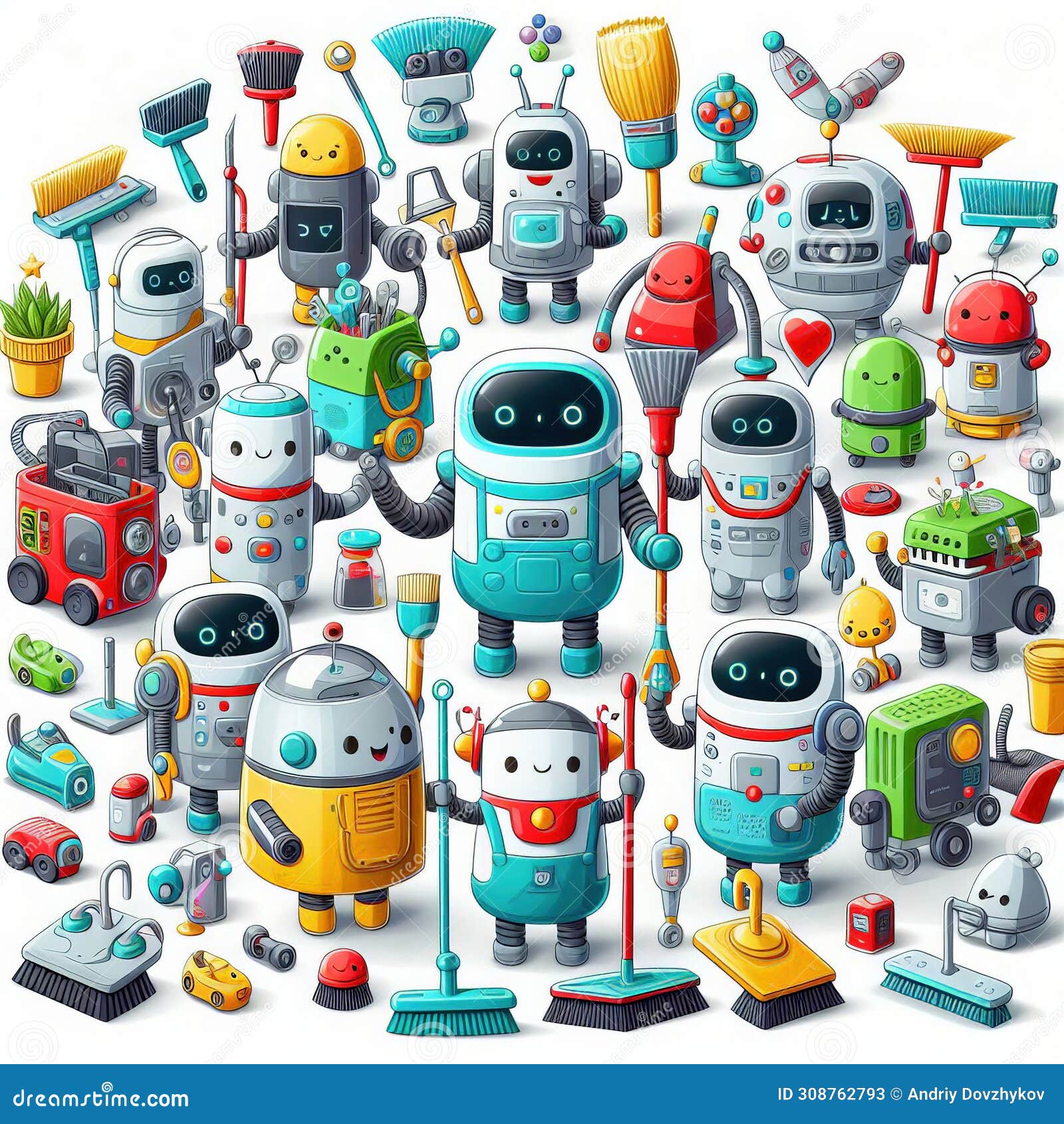 Small Robots in Protective Suits Protect the Planet from Pollution and ...