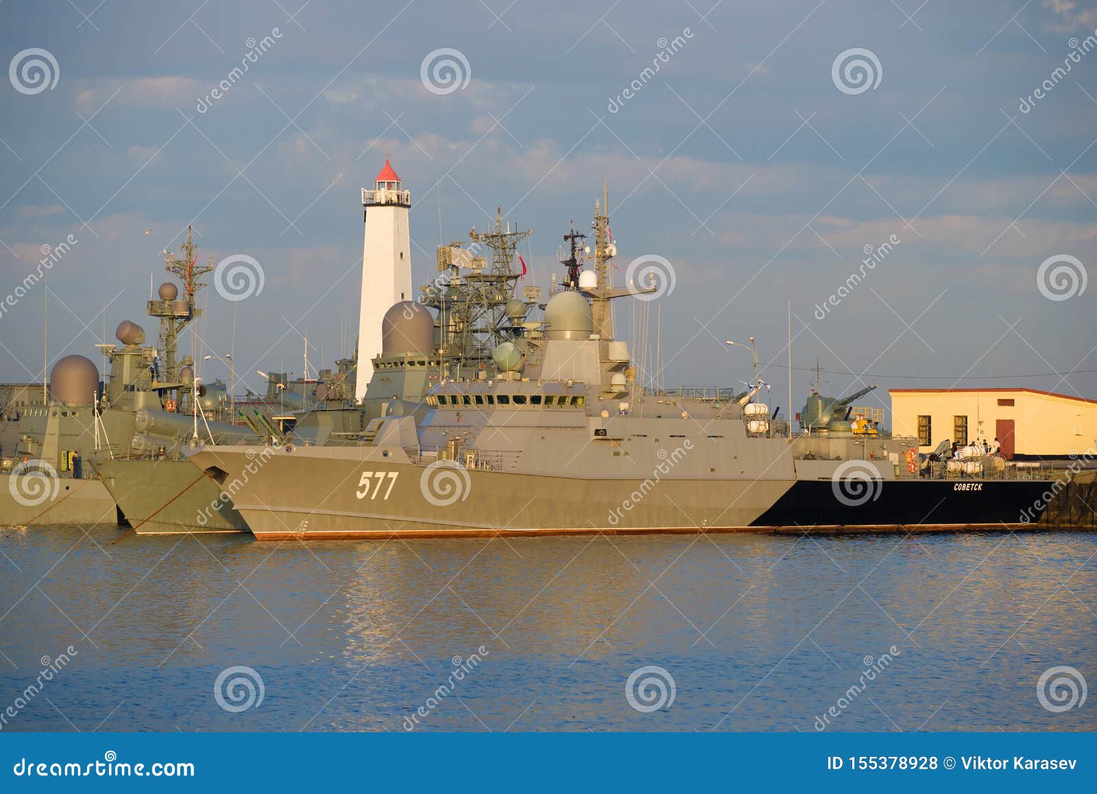 Small Rocket Ship `Sovetsk` Editorial Stock Photo - Image of sankt ...