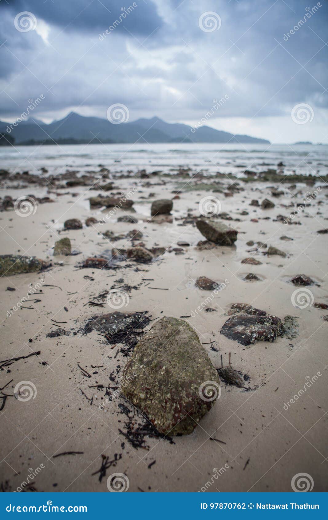 Small rocks at the beach stock photo. Image of texture - 97870762