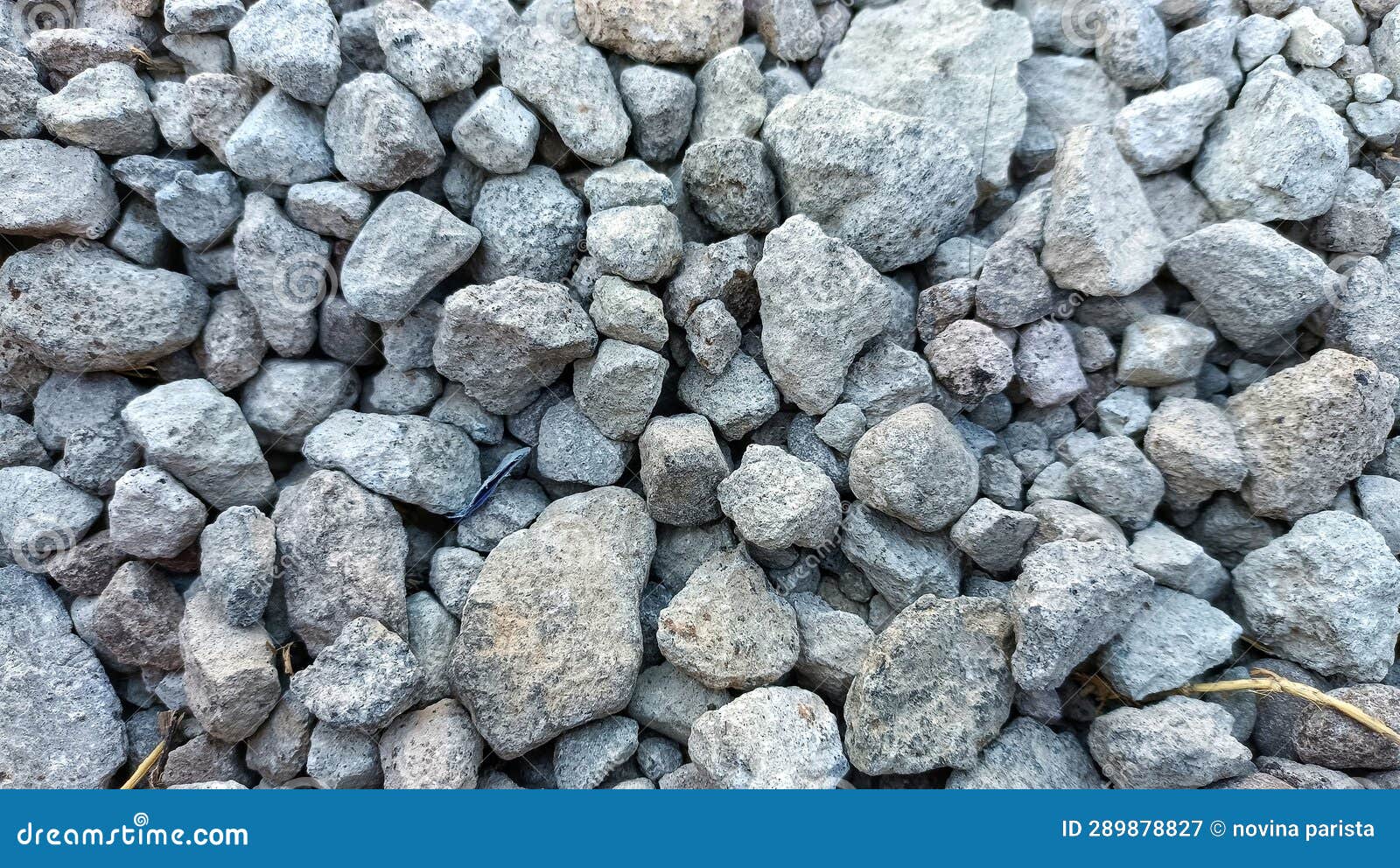 Small Rocks are an Important Component for Construction Stock Image ...