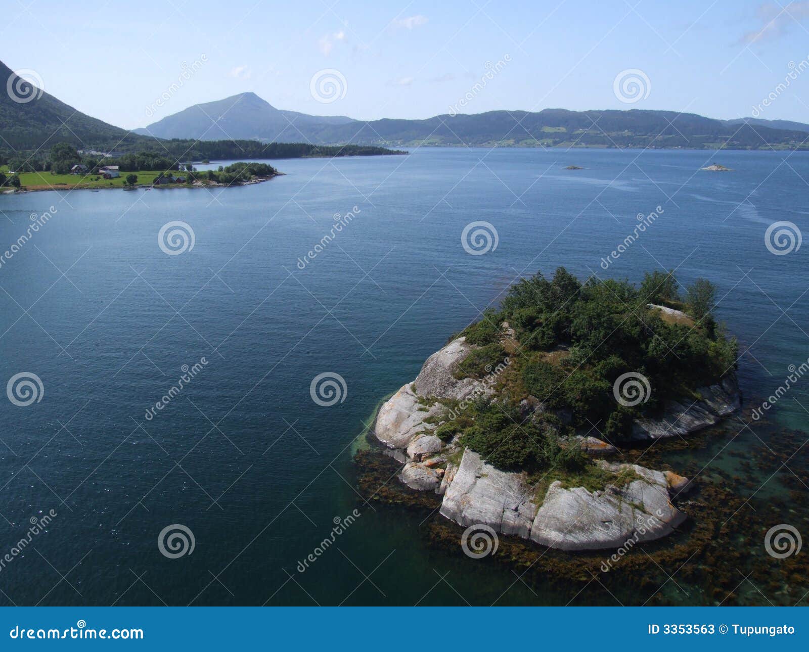 Small rocky island stock image. Image of natural, little - 3353563
