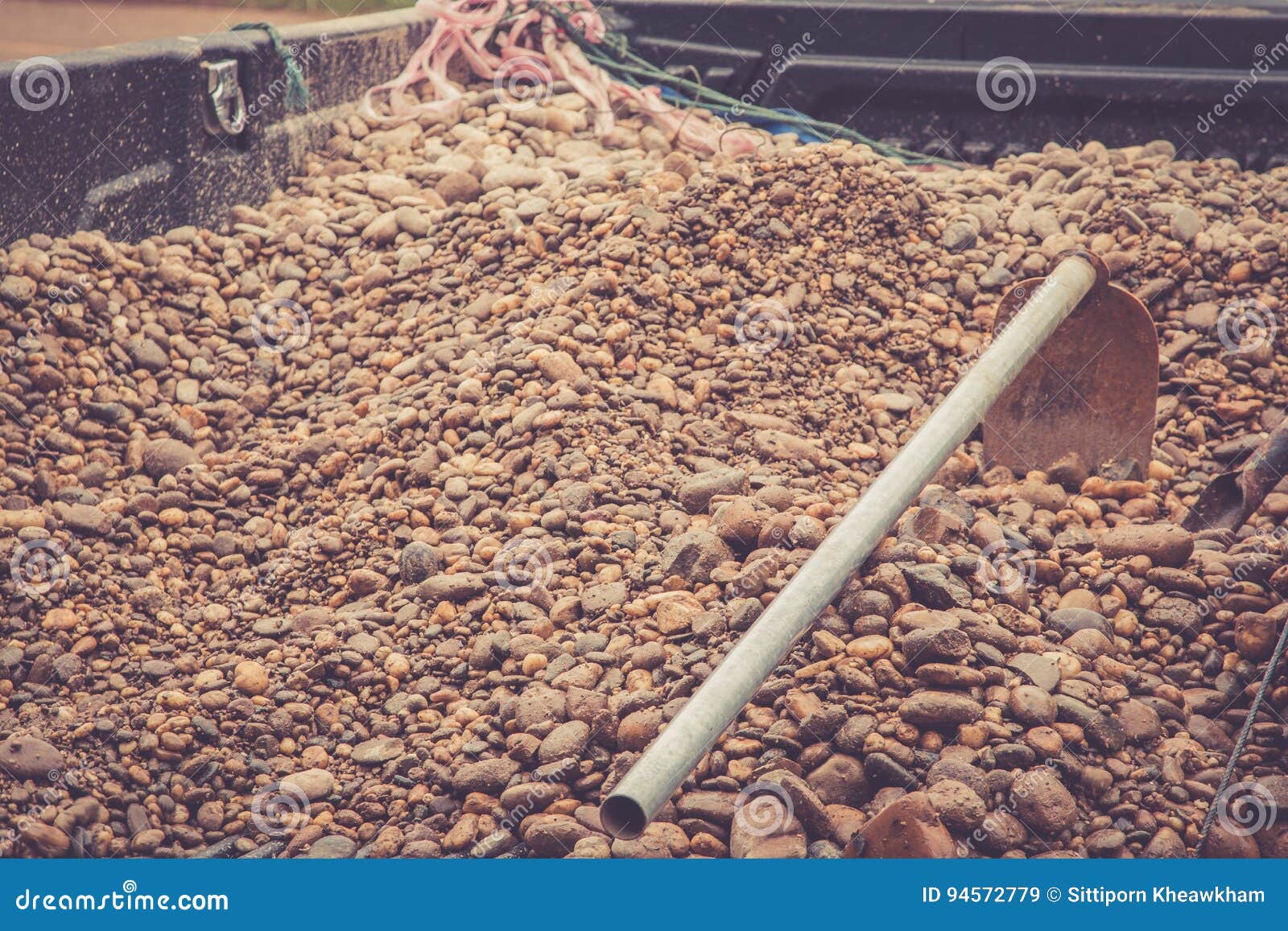 Small round rock stock image. Image of granite, gray - 94572779