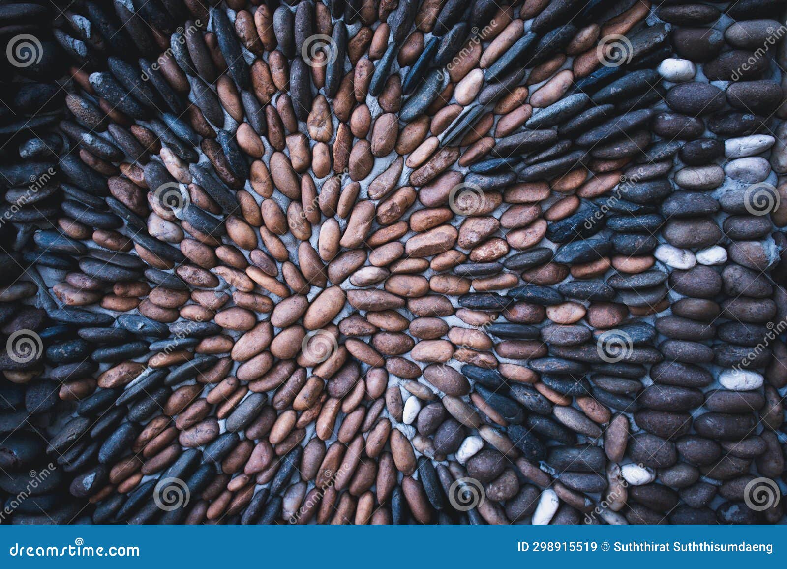 Small Round Stones Background. Stone Texture Stock Image - Image of ...