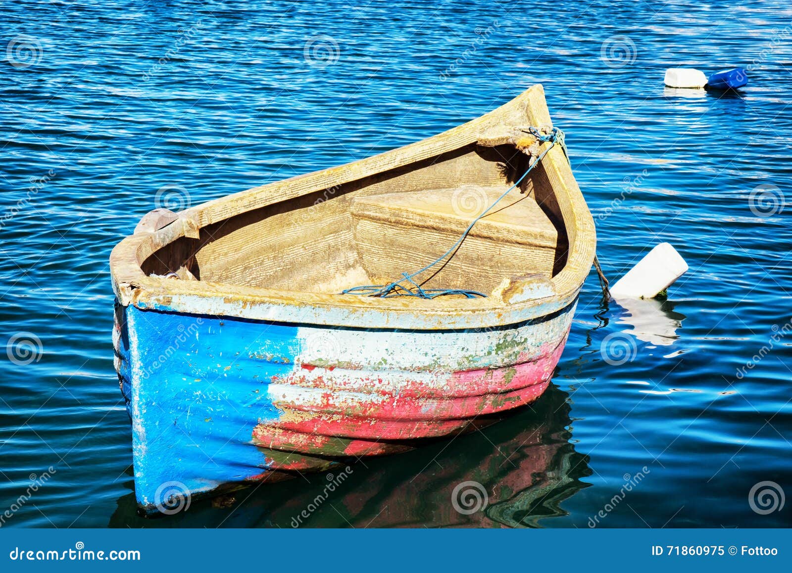 Small row boat stock image. Image of boats, lake, calm - 71860975