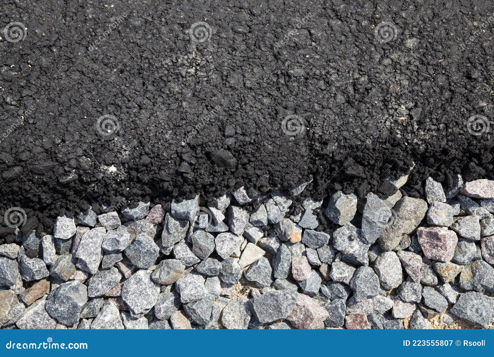 Layer of asphalt stock image. Image of layer, street - 223555807