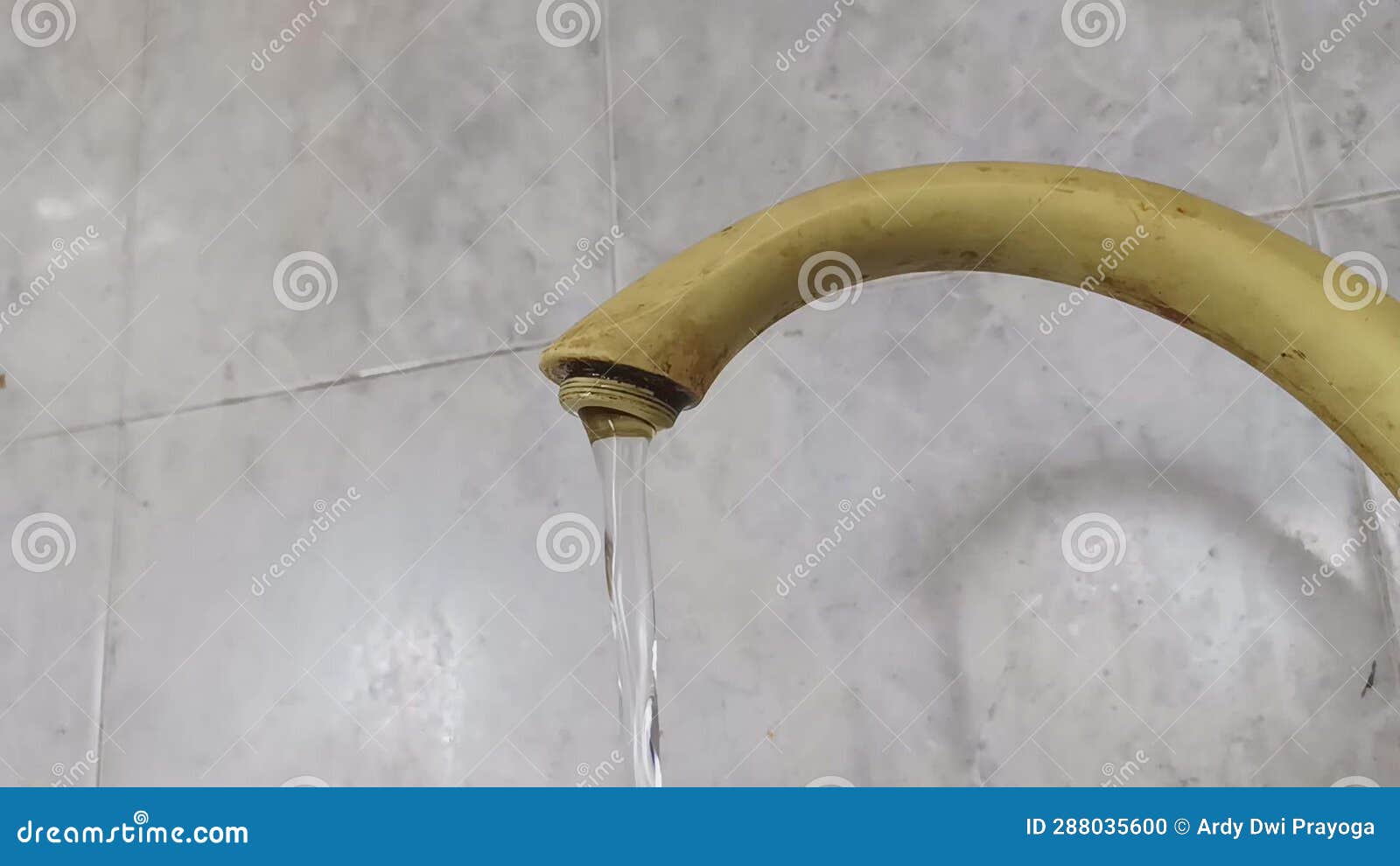 Small Running Water from the Pipe. Stock Footage - Video of flowing ...