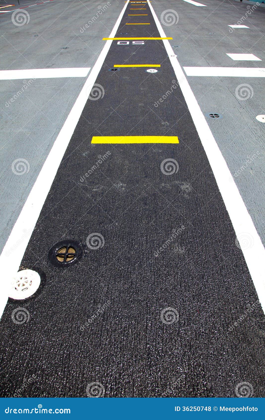 Aircraft Carrier Runway Texture