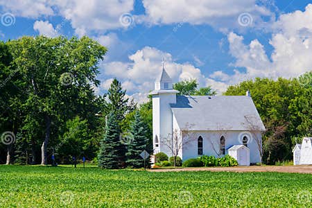 Small rural church stock image. Image of crop, christianity - 21123313