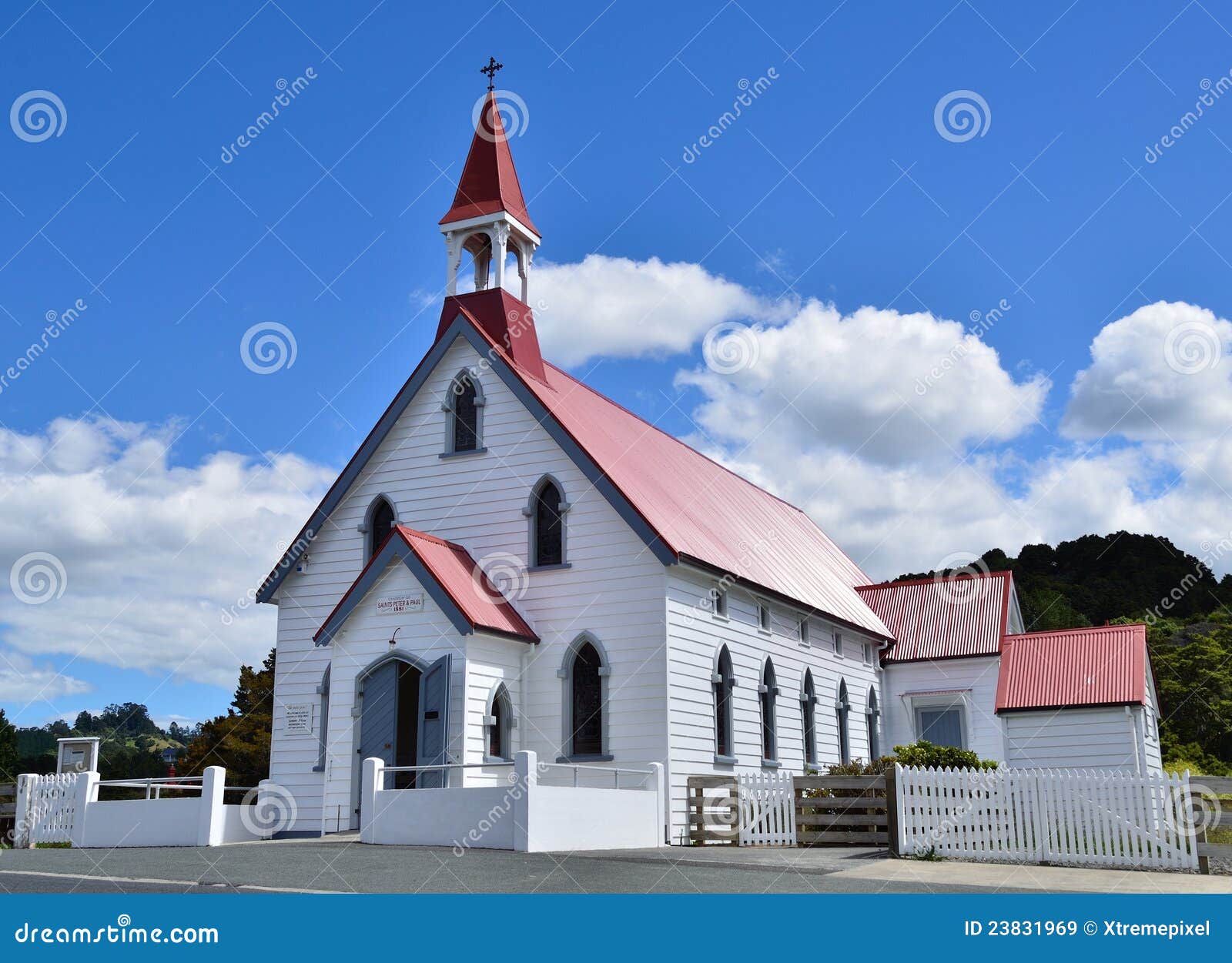 Small Rural Church stock image. Image of church, roof - 23831969