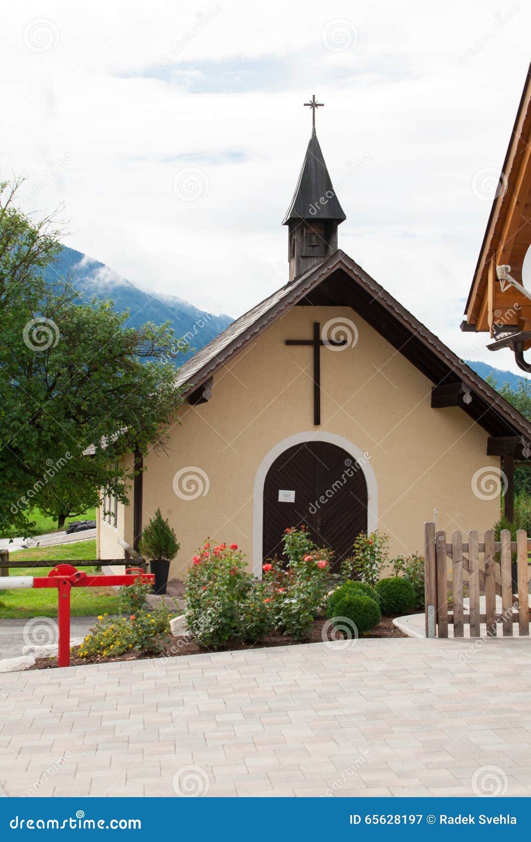 Small Rural Church stock image. Image of autumn, grass - 65628197