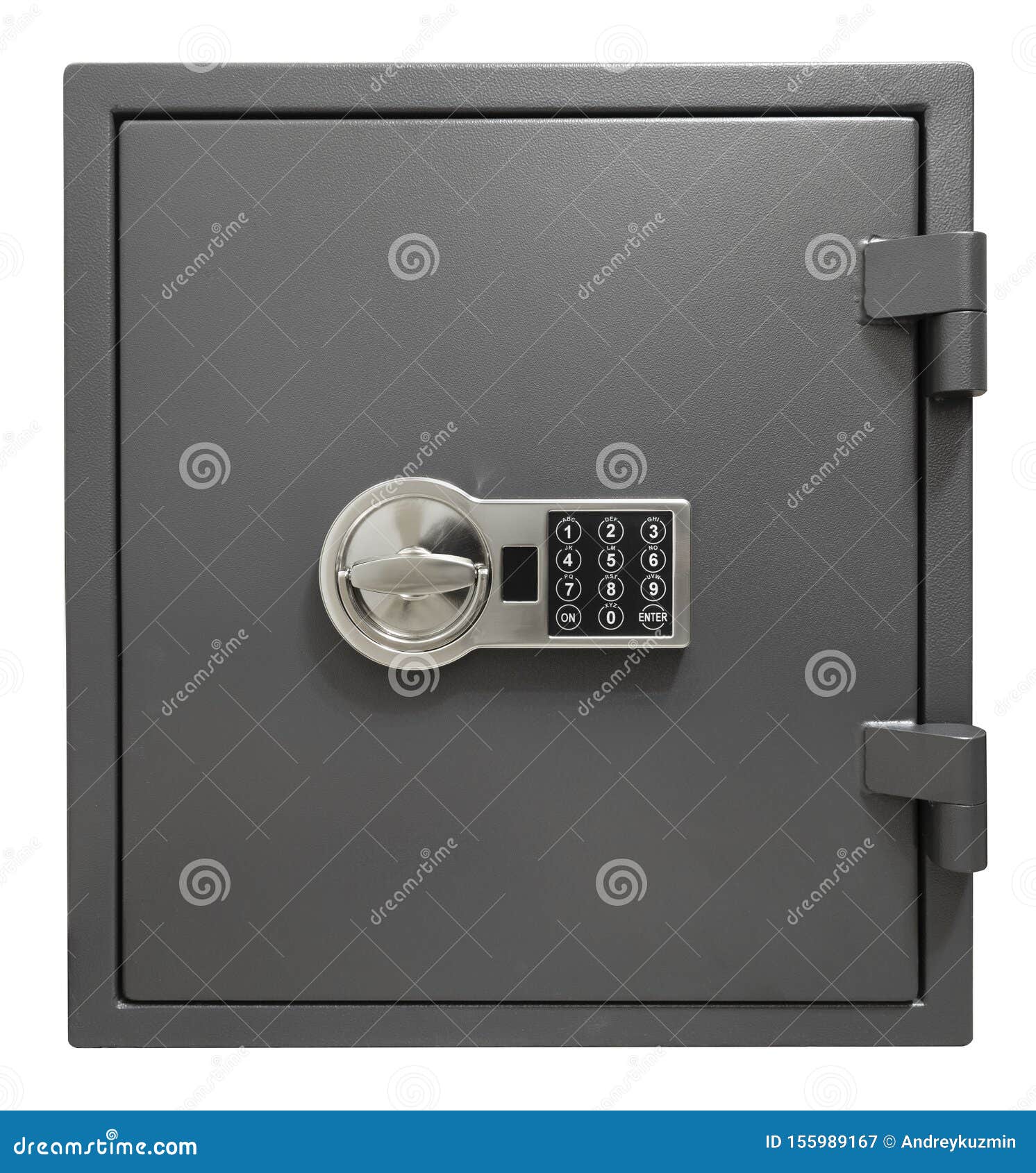 Small Safe Box Isolated with Clipping Path Included Stock Image - Image ...