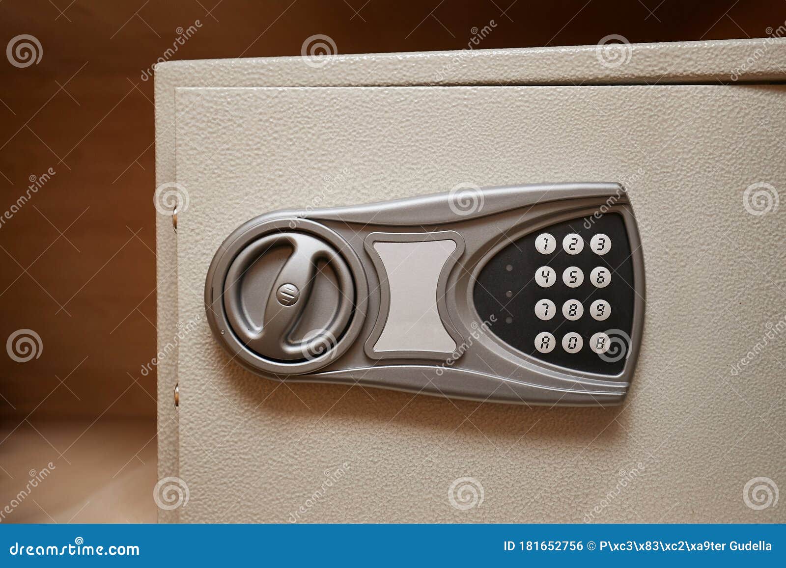 Safe Vault Combination Spinner Royalty-Free Stock Photo | CartoonDealer ...
