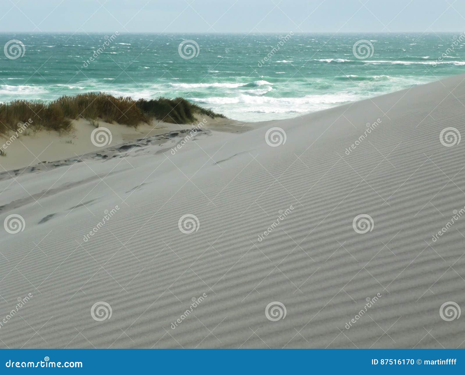 Small sand dunes on beach stock photo. Image of small - 87516170