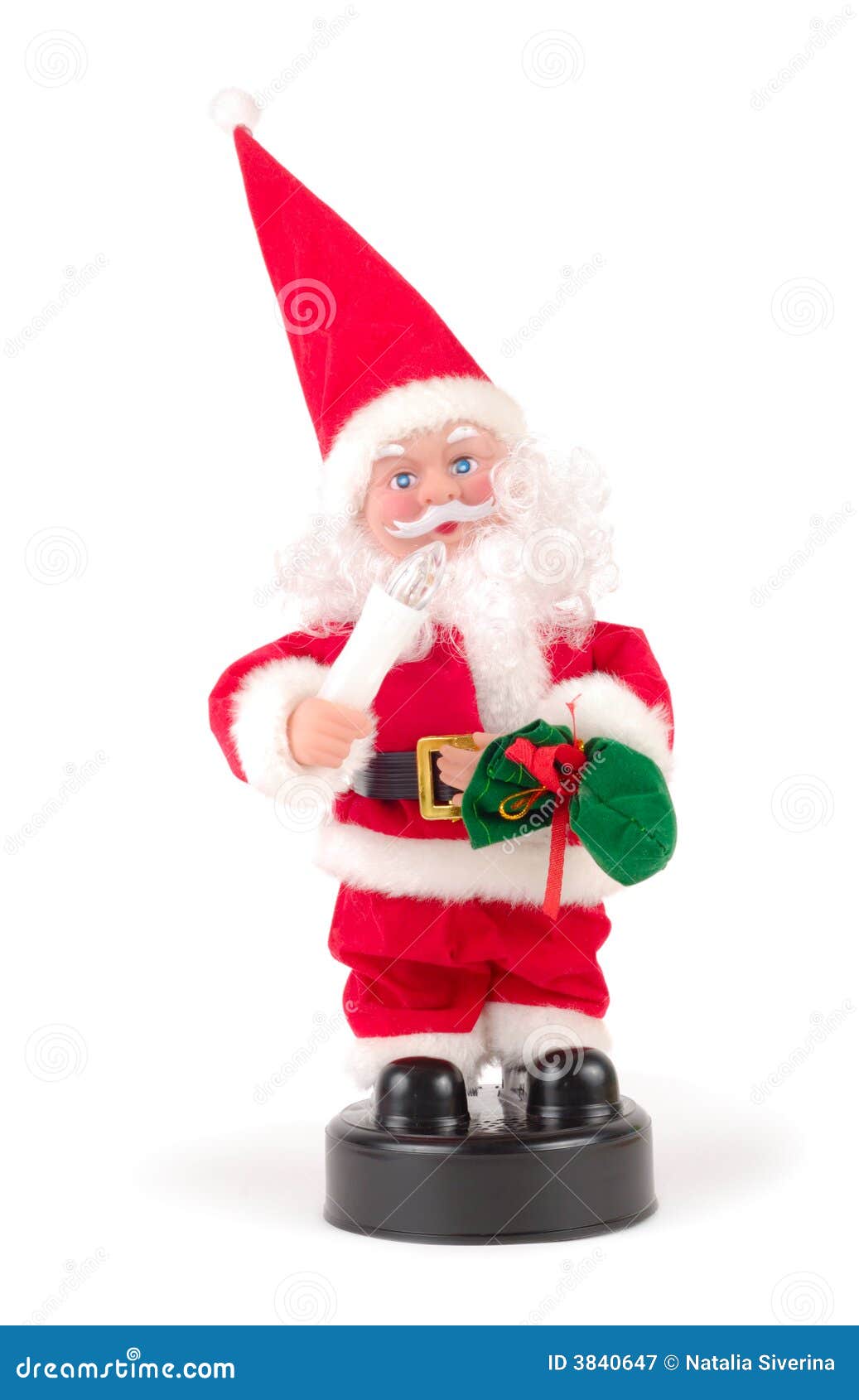 Small Santa stock image. Image of season, present, holiday - 3840647