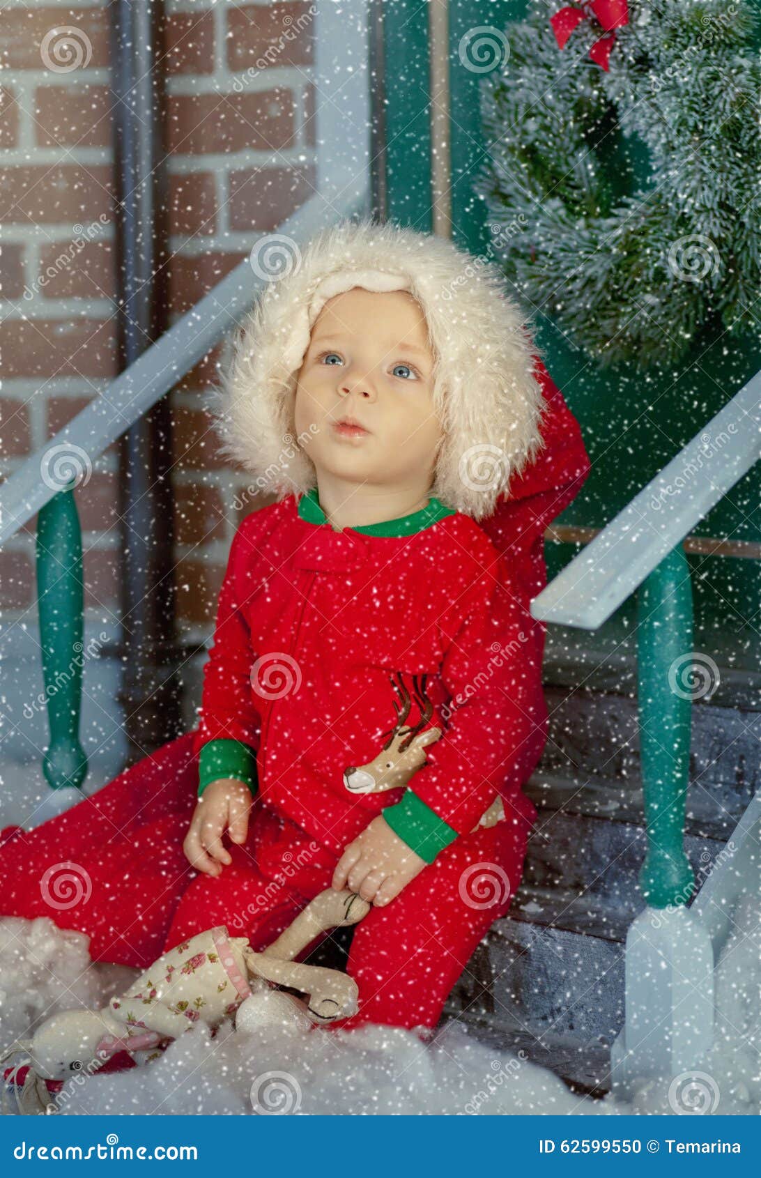 Small santa stock photo. Image of caucasian, portrait - 62599550