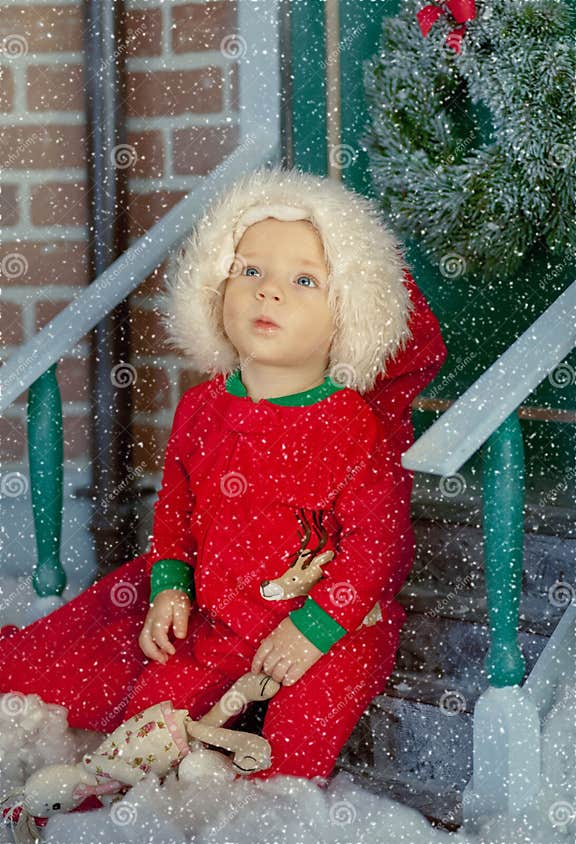 Small santa stock photo. Image of caucasian, portrait - 62599550