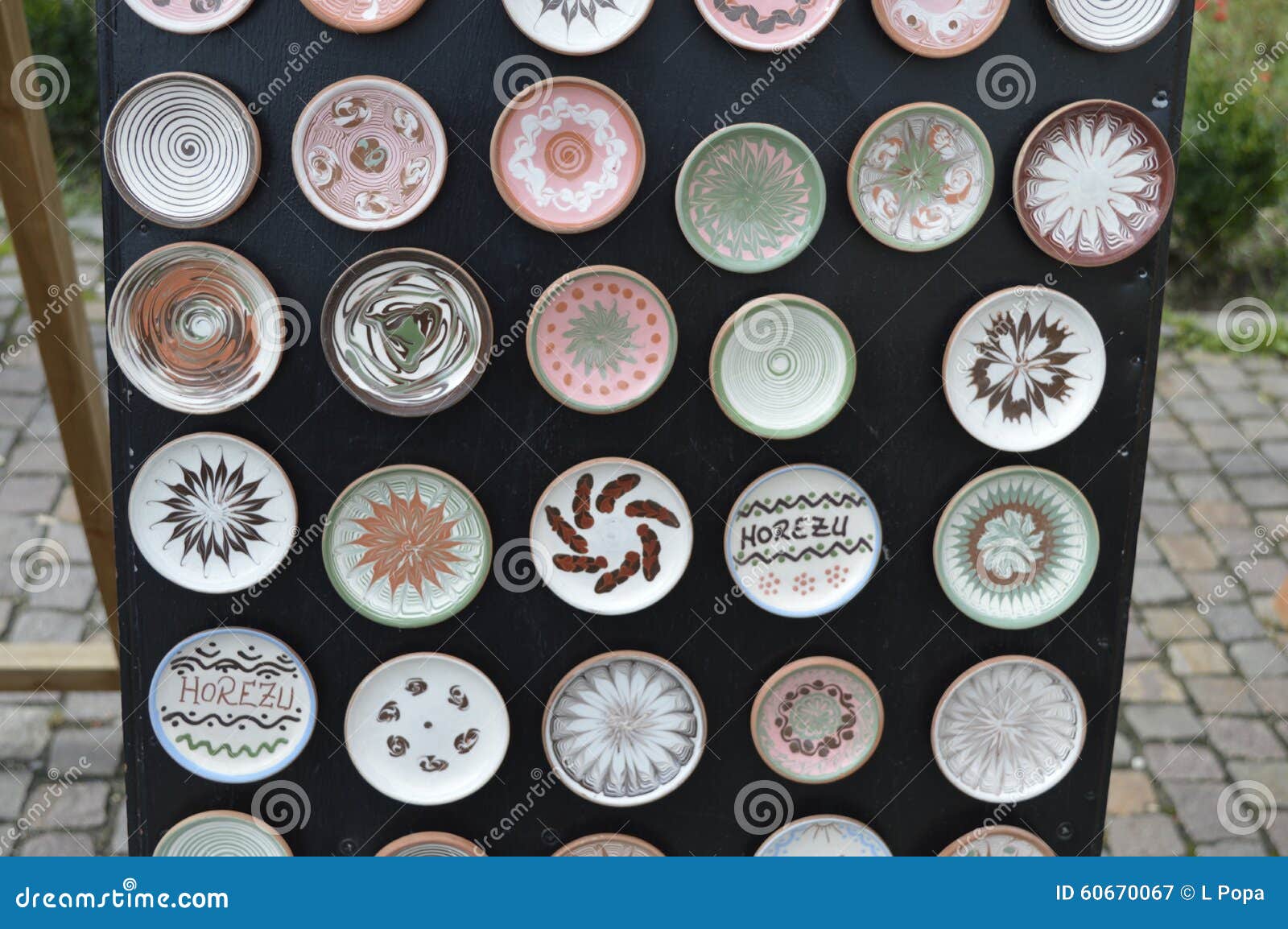 Small saucers stock image. Image of ornamental, abstract - 60670067
