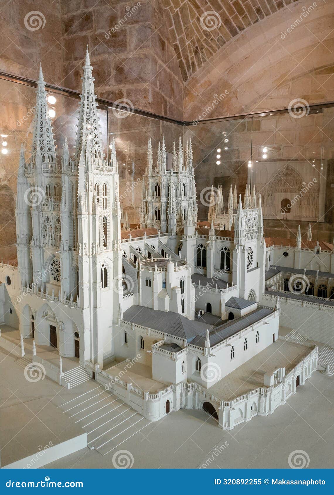 A Small-scale Model of the Burgos Cathedral Inside the Cathedral Museum ...