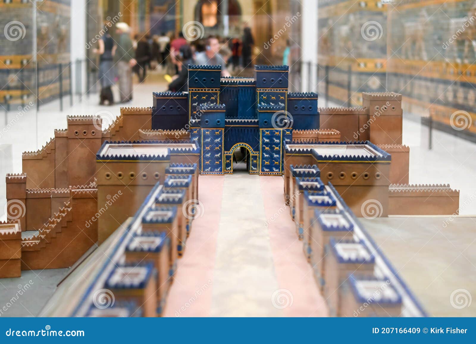 Ishtar Processional Way Hall Of Pergamon Museum Editorial Image ...