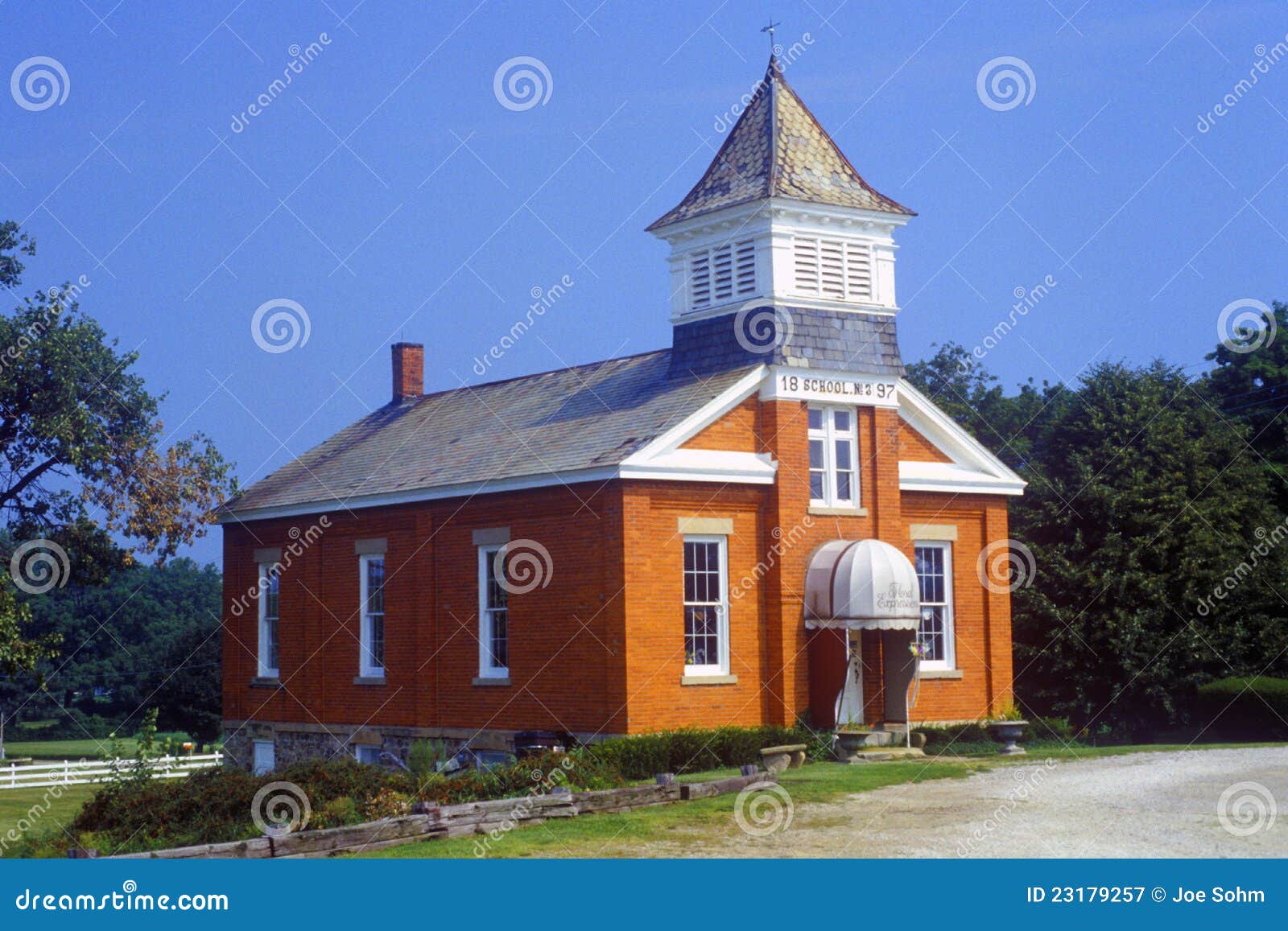 Small school stock image. Image of exterior, building - 23179257