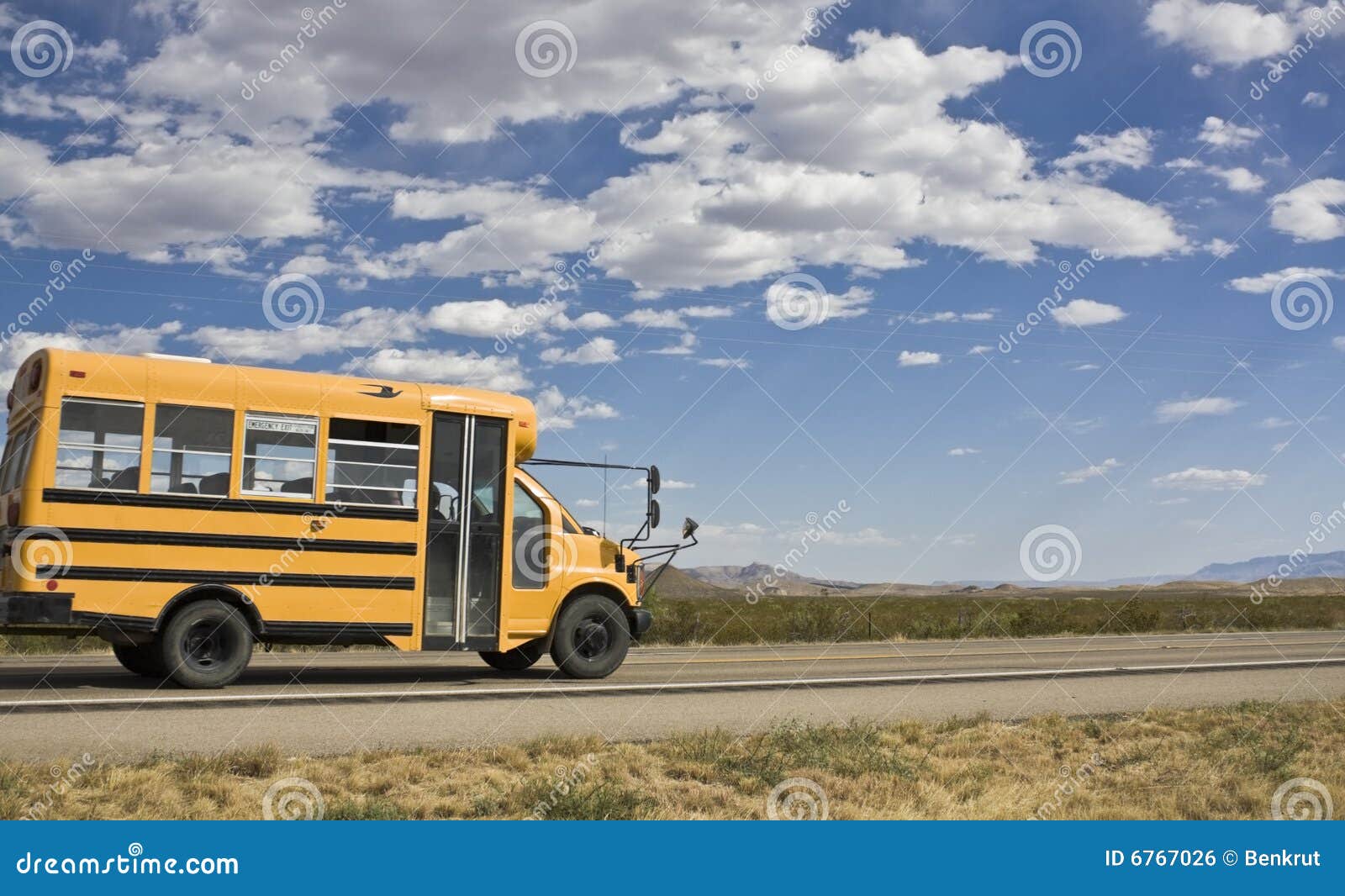 Small school bus stock photo. Image of small, autumn, safety - 6767026