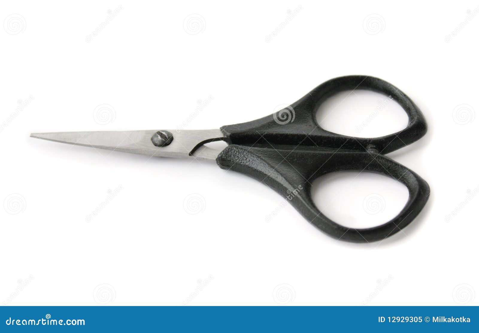 Small Scissors Isolated On White Background Royalty-Free Stock Image ...