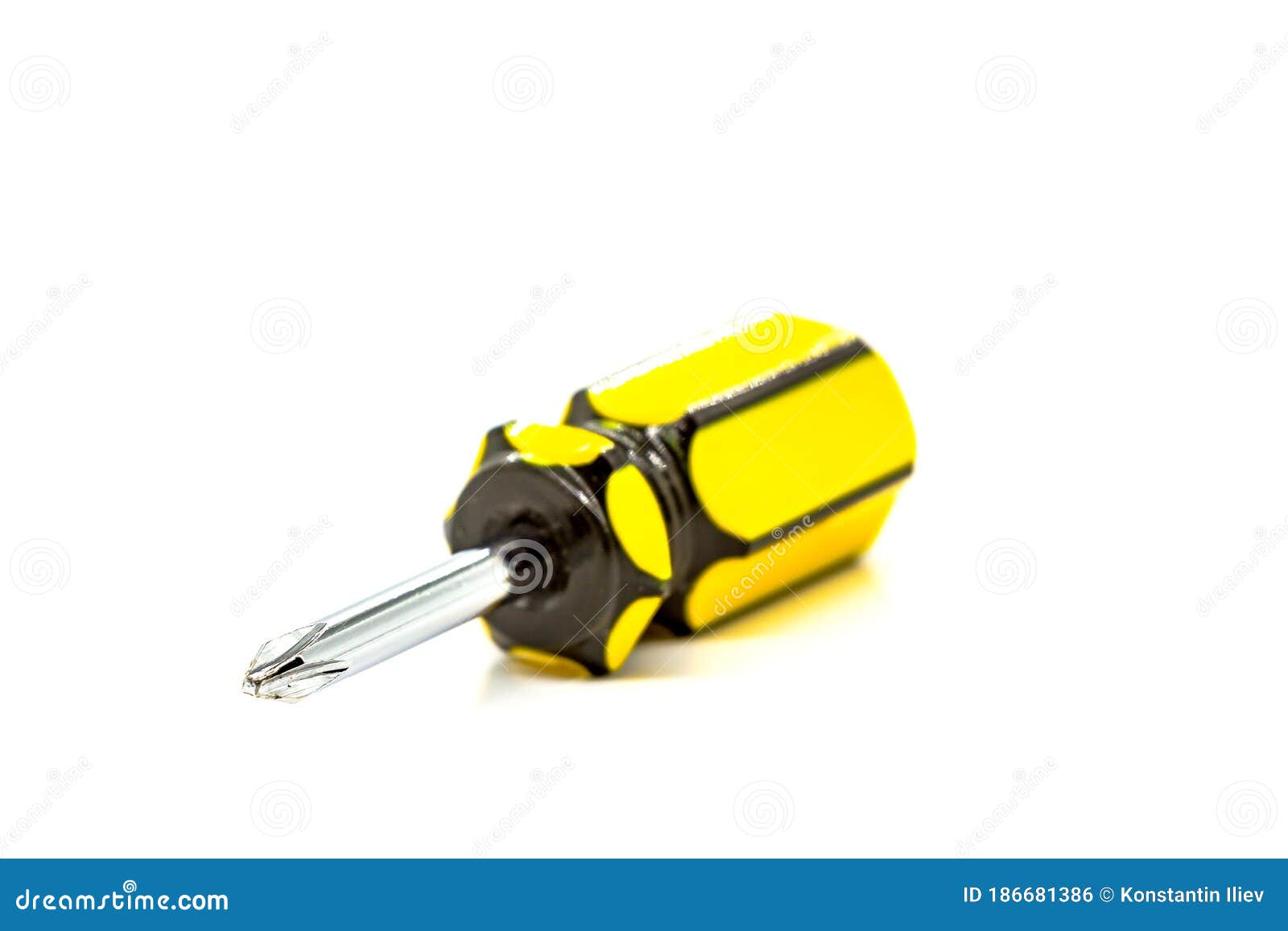 Small Screwdriver with a Star-shaped Tip Stock Photo - Image of ...