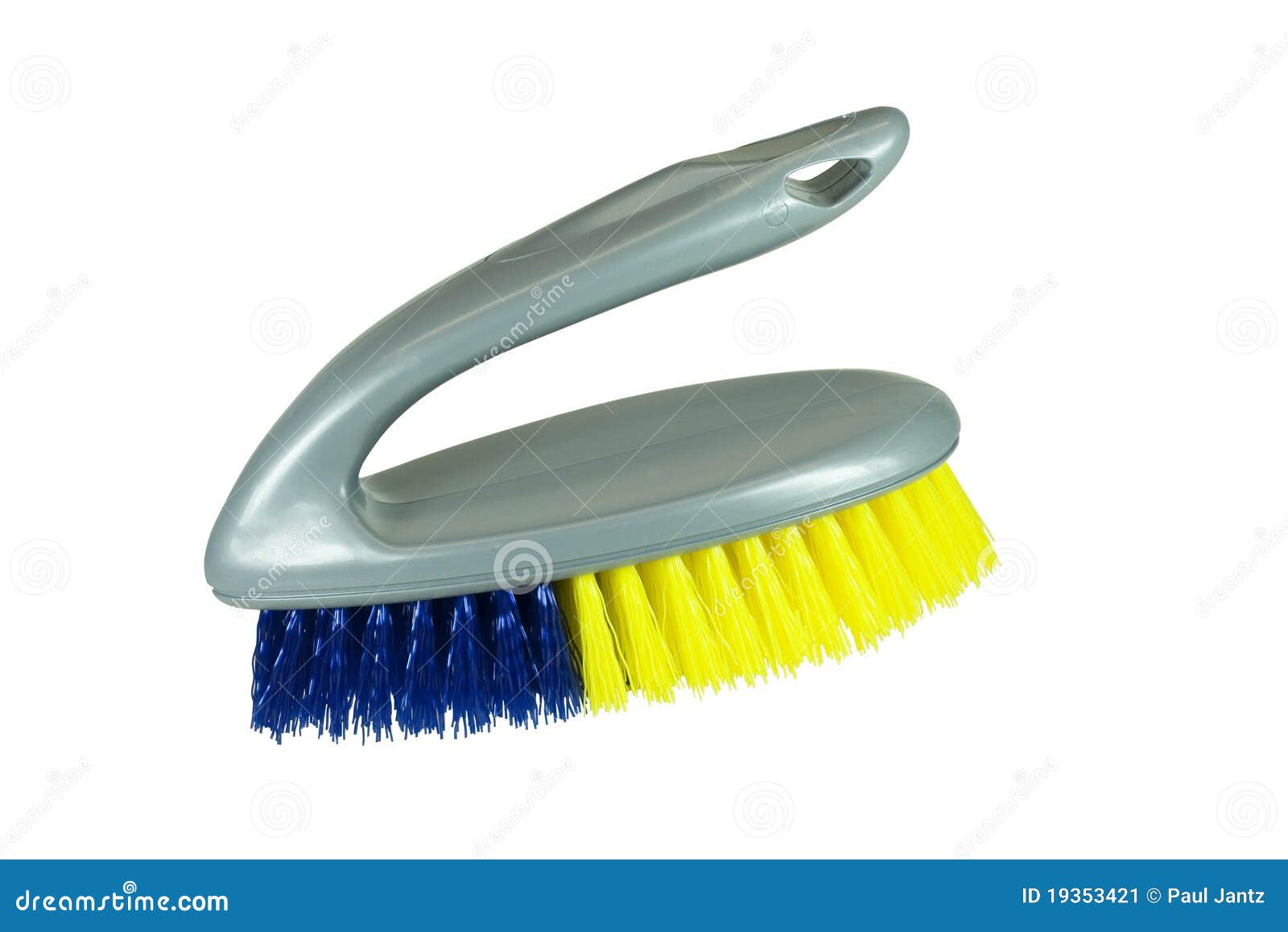Small scrub brush stock image. Image of blue, housework - 19353421