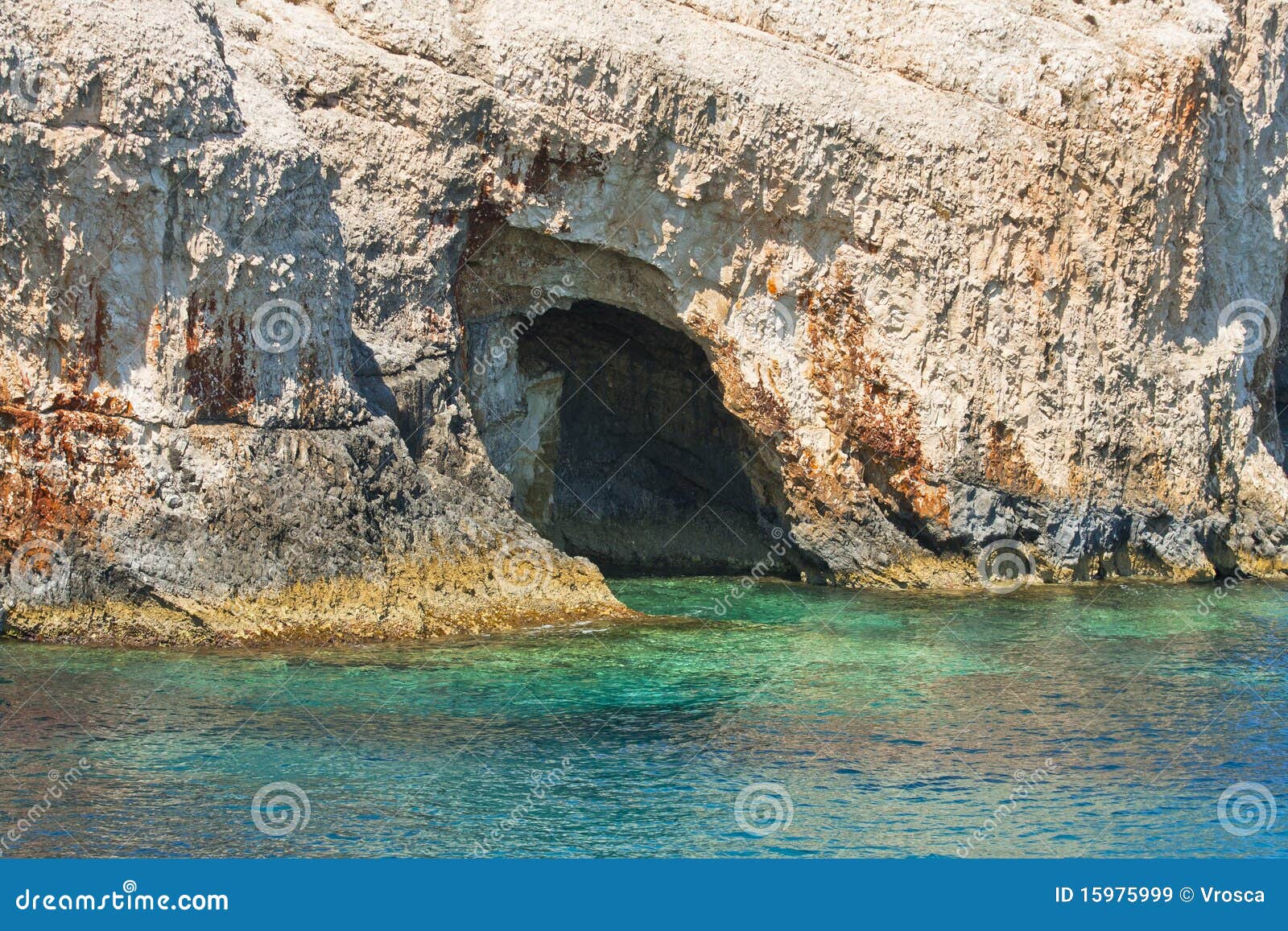 Small sea caves stock image. Image of basalt, crimea - 15975999