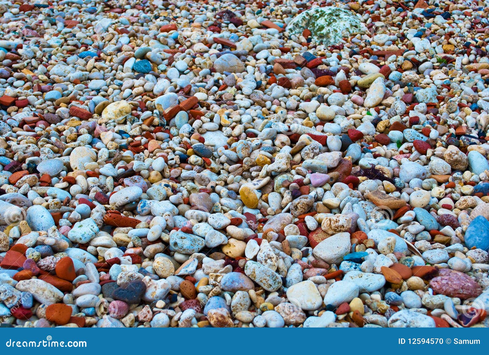 Small sea stones stock photo. Image of coloured, wave - 12594570