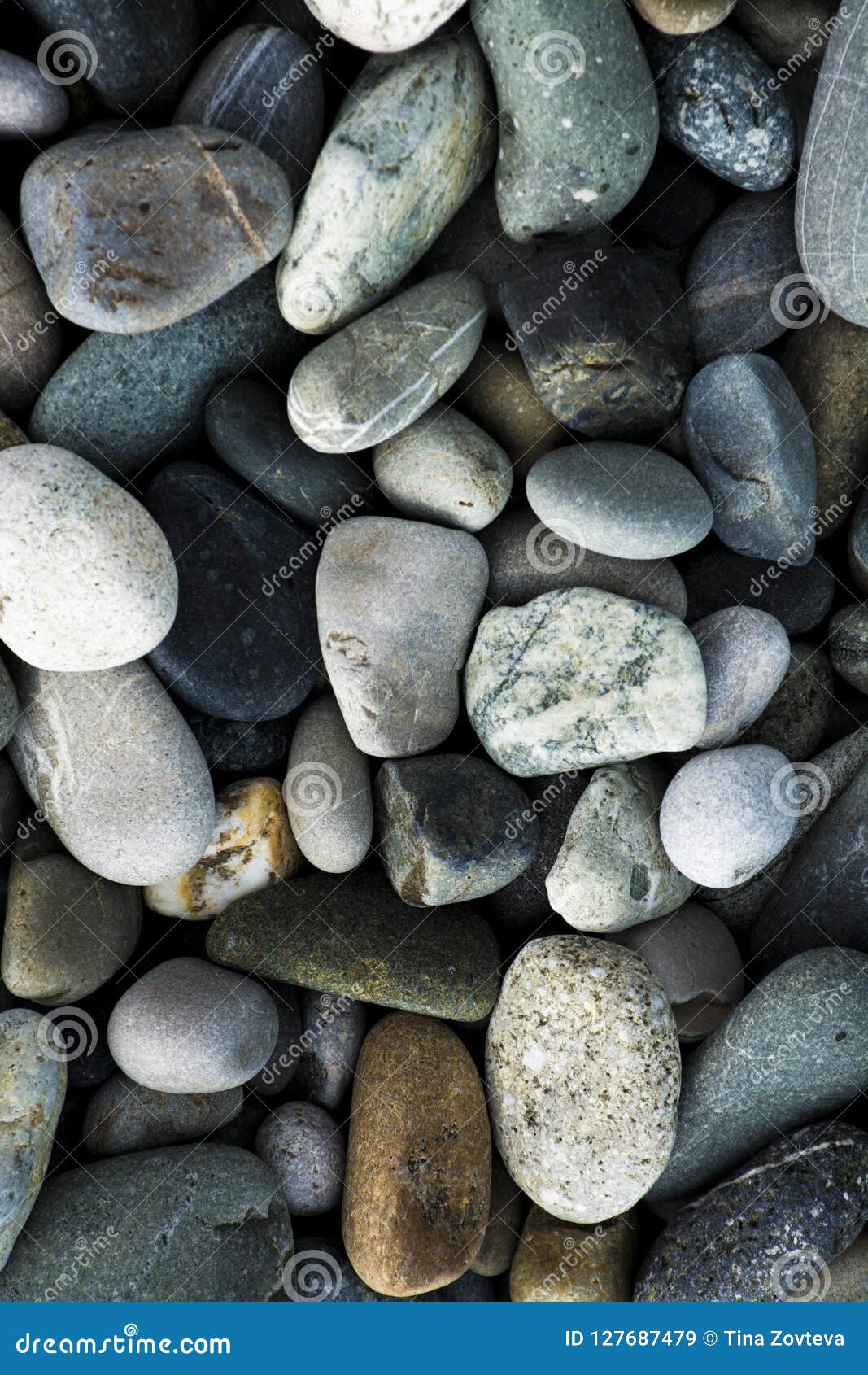 Small sea stones, gravel stock image. Image of surface - 127687479