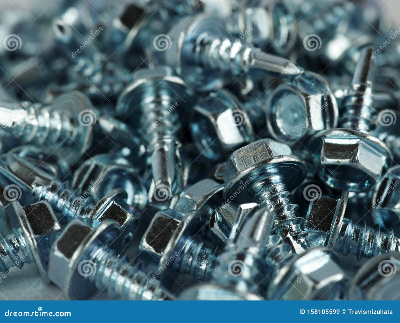 Small self tapping screws stock image. Image of glasses - 158105599