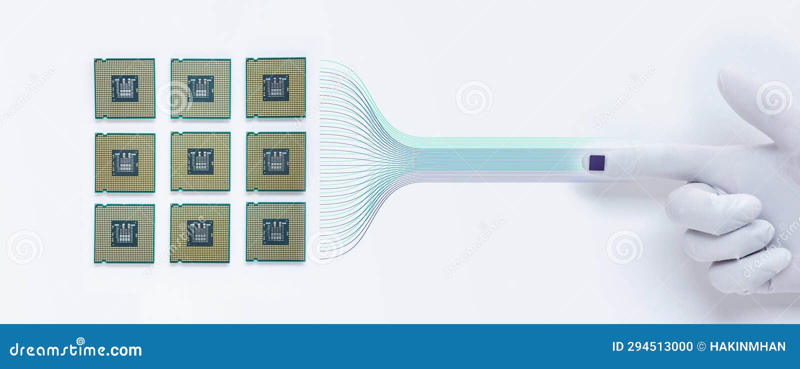 Small Semiconductor or Nano Microchip Concepts.technology Developments ...