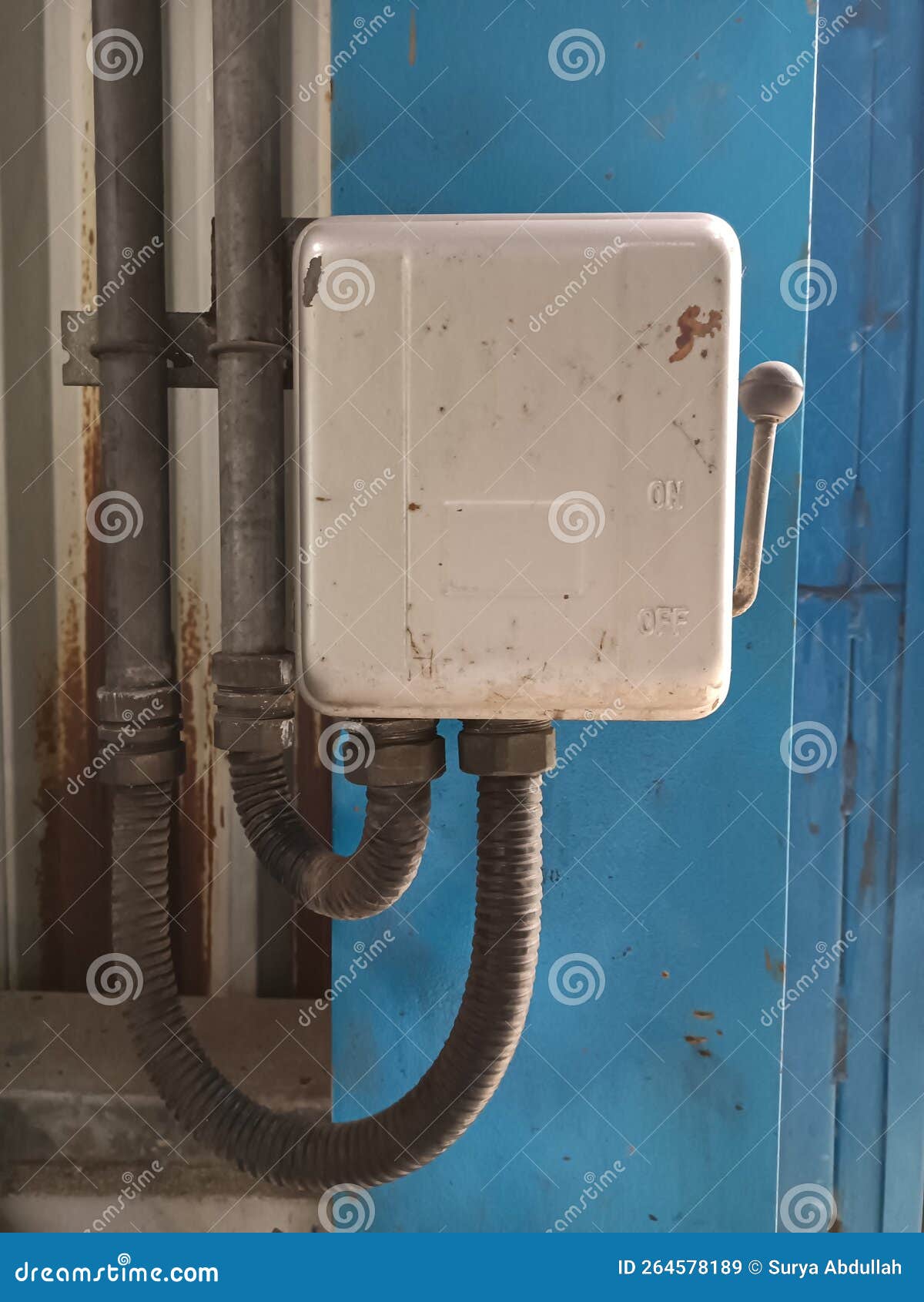 Small Service Box Elecrical Power Stock Image - Image of supply ...