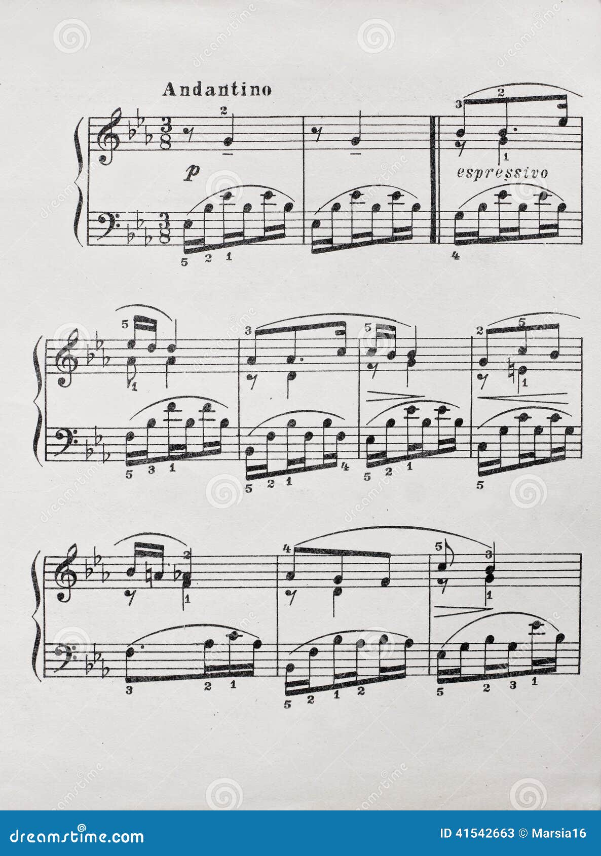 Small Sheet Music stock image. Image of backgrounds, antique - 41542663