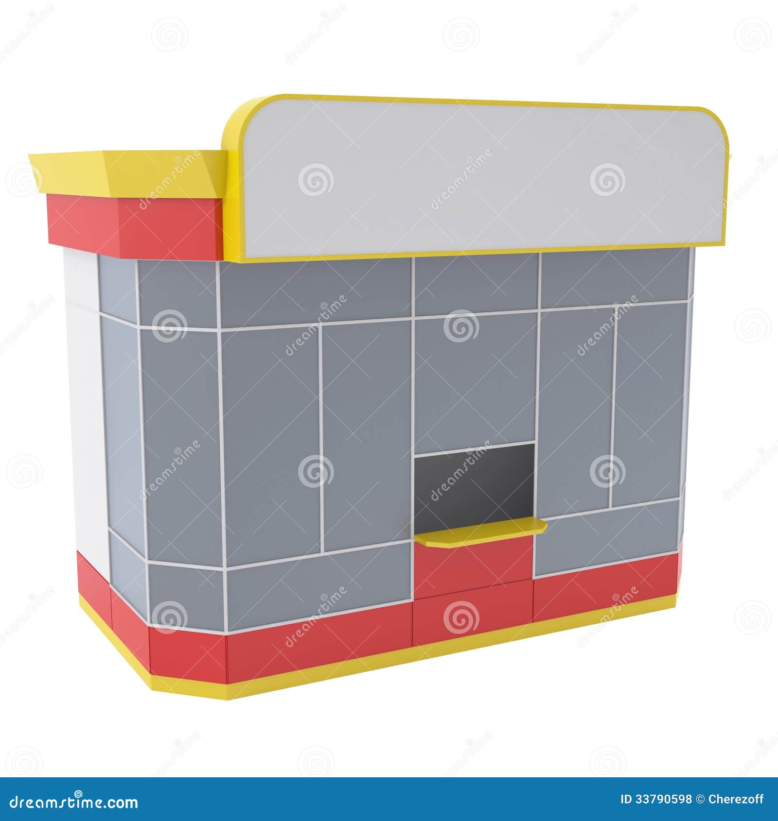 Small shop stock illustration. Illustration of store - 33790598