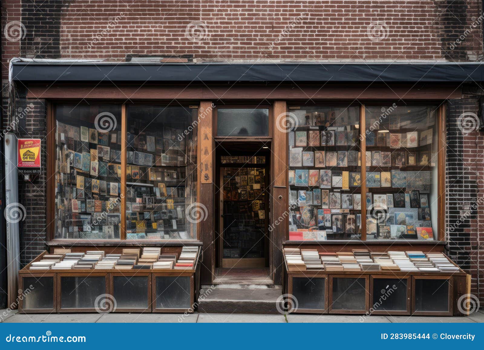 Small shop store front stock illustration. Illustration of rustic ...