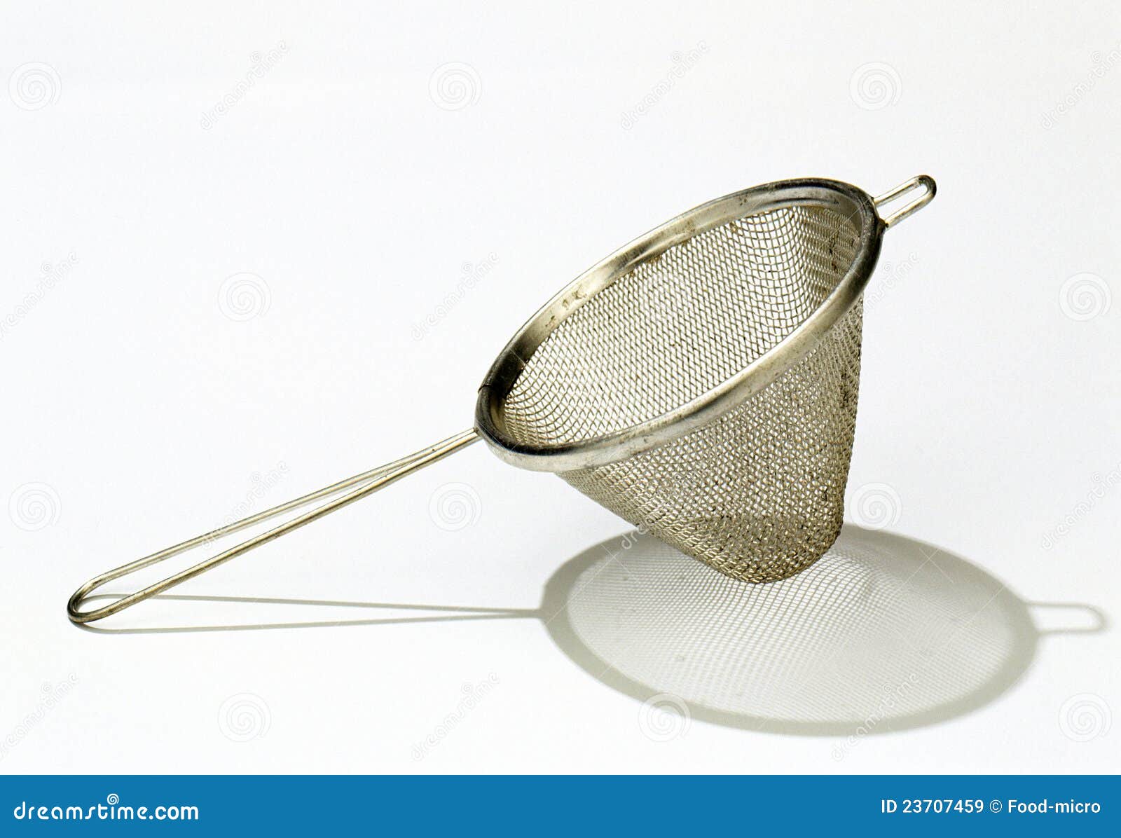 Small sieve stock image. Image of steel, shadow, colander - 23707459