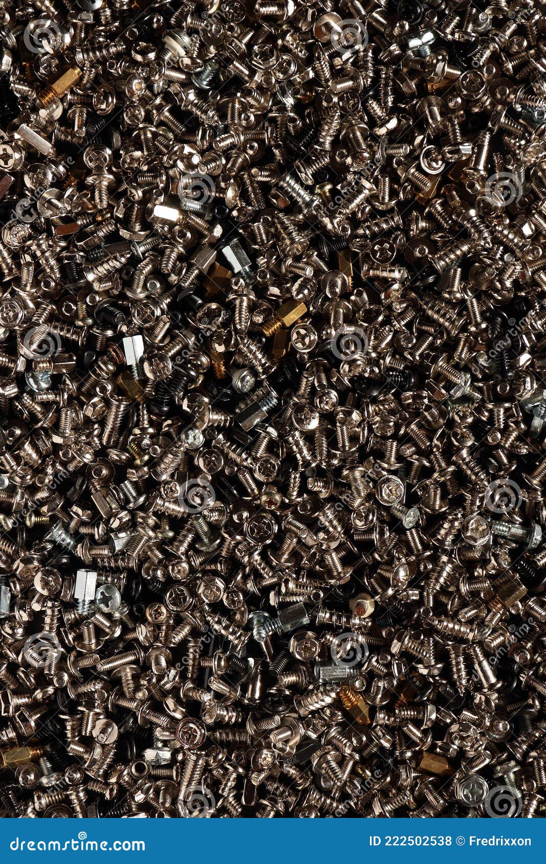 Assorted Small Computer Screws Stock Photo - Image of shine, screws ...