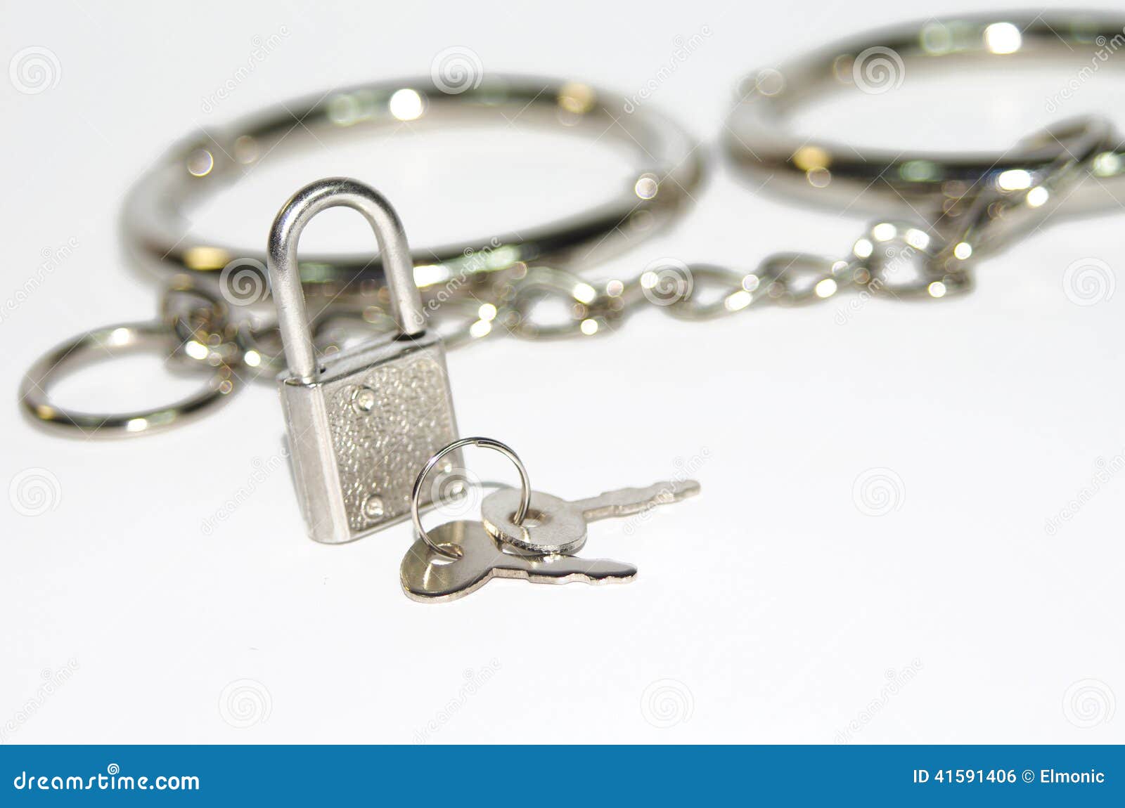 Small Silver Lock Handcuff Background Stock Photos - Free & Royalty ...