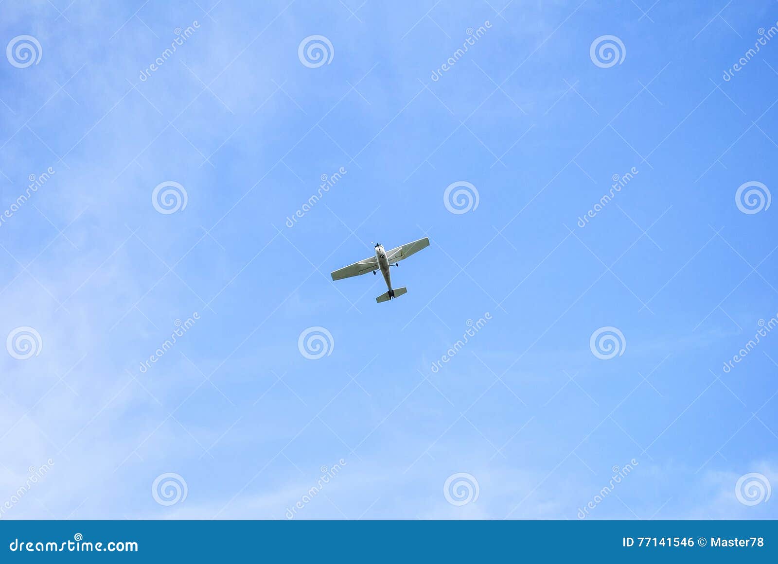 A Small Single-engine Plane Stock Photo - Image of airport, aviation ...