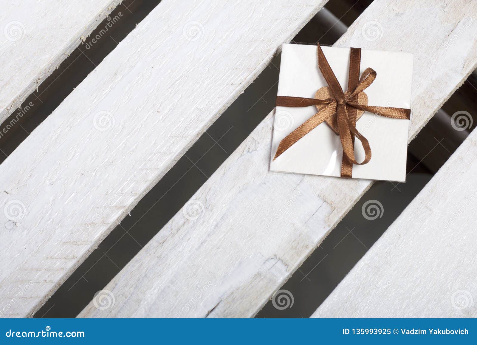 Small Size Greeting Cards. on a Wooden Box Stock Image - Image of ...
