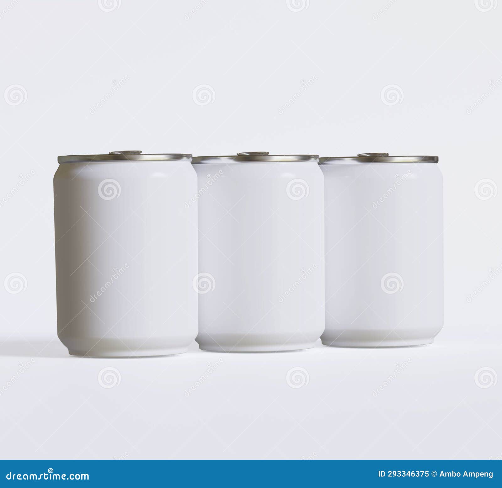 Small Size or Mini Size Soda Can with a White Color and Texture ...