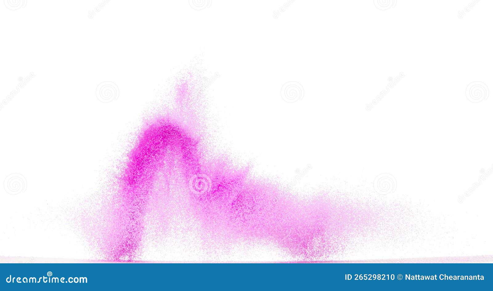 Small Size Purple Sand Flying Explosion, Violet Sands Grain Wave ...