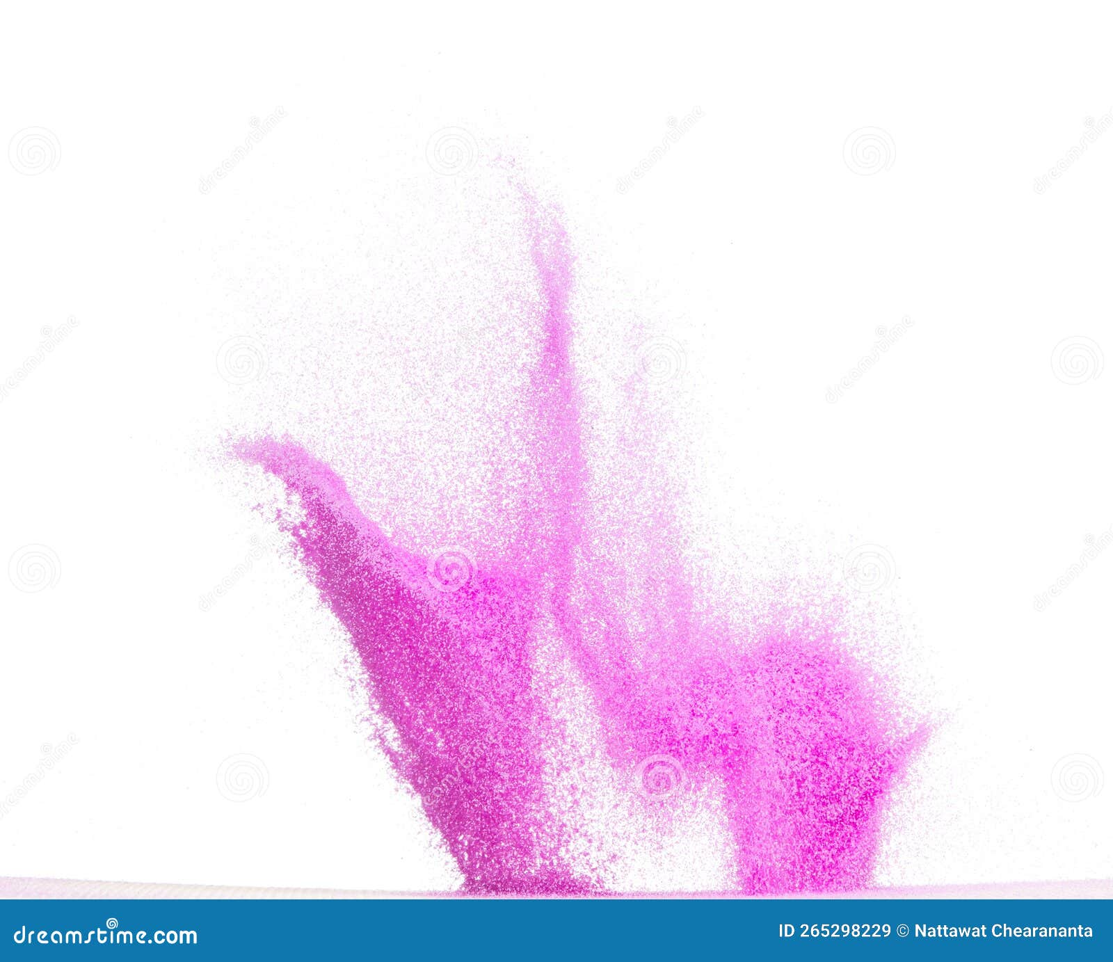 Small Size Purple Sand Flying Explosion, Violet Sands Grain Wave ...