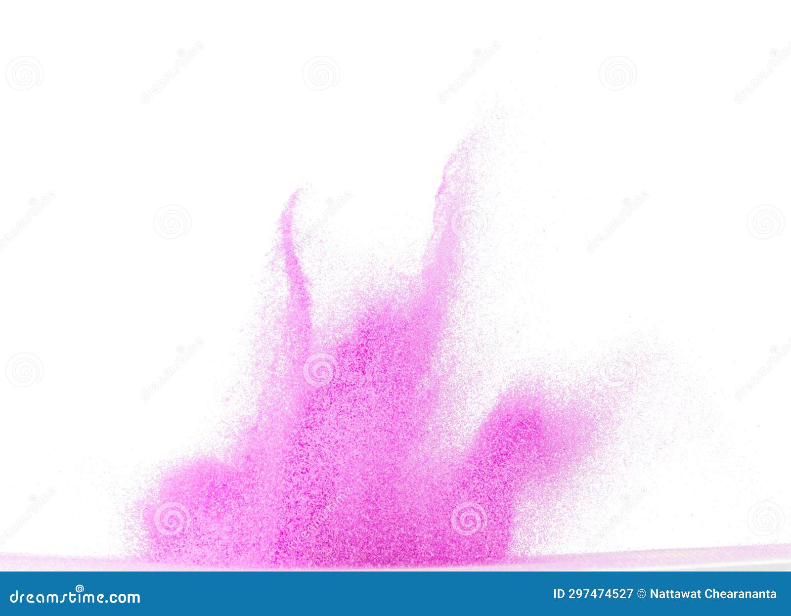 Small Size Purple Sand Flying Explosion, Violet Sands Grain Wave ...