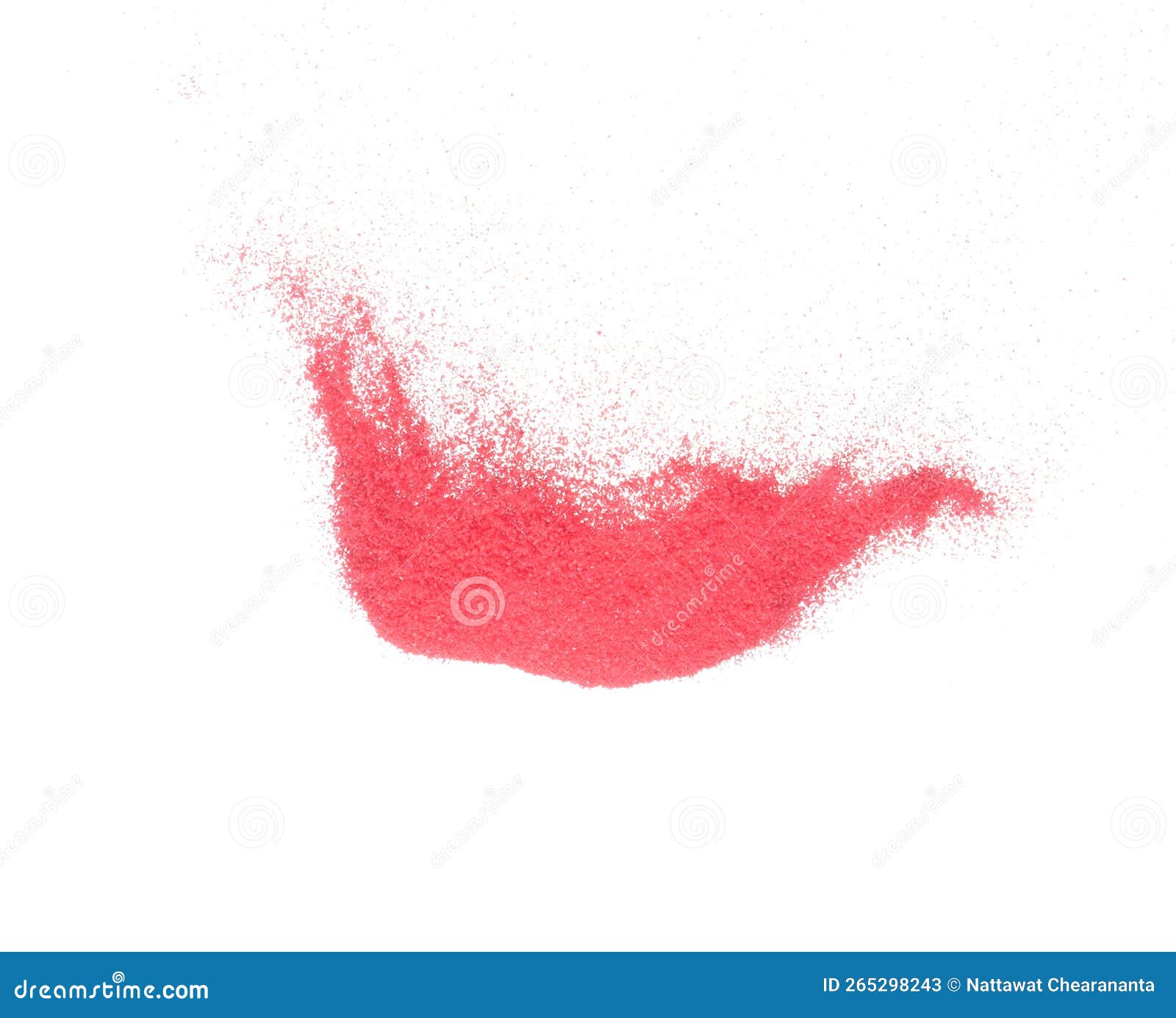 Small Size Red Sand Flying Explosion, Blood Sands Grain Wave Explode ...