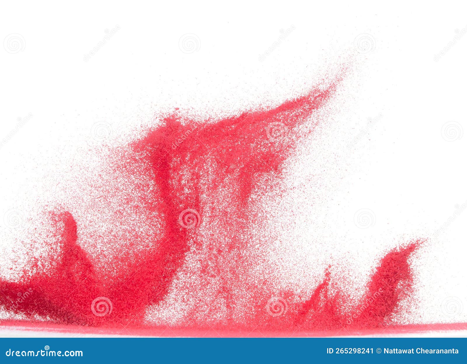 Small Size Red Sand Flying Explosion, Blood Sands Grain Wave Explode ...